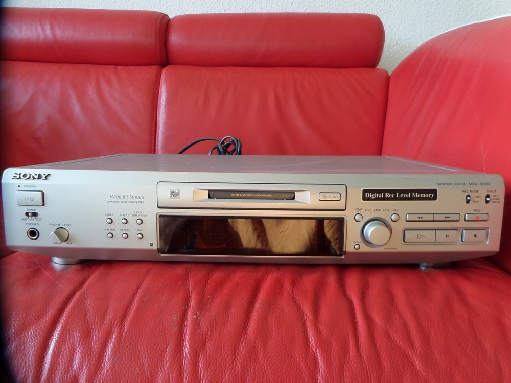 Sony MDS-JE520 Hig-End Mini Disc Player Guter Zustand! (Gebraucht) in ...