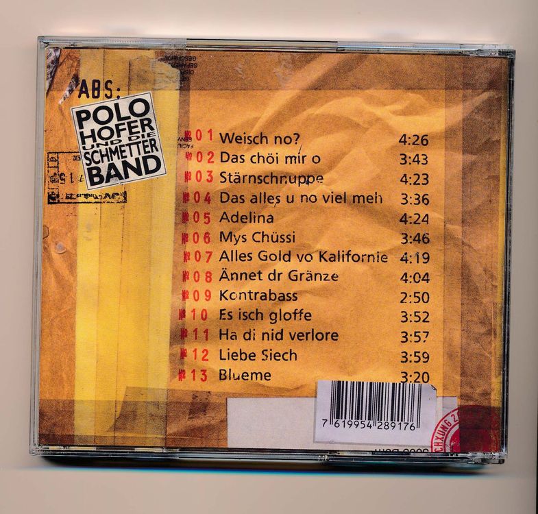 Polo Hofer - Xang isch gschunge - CD - Mundart Klassiker! (Gebraucht ...