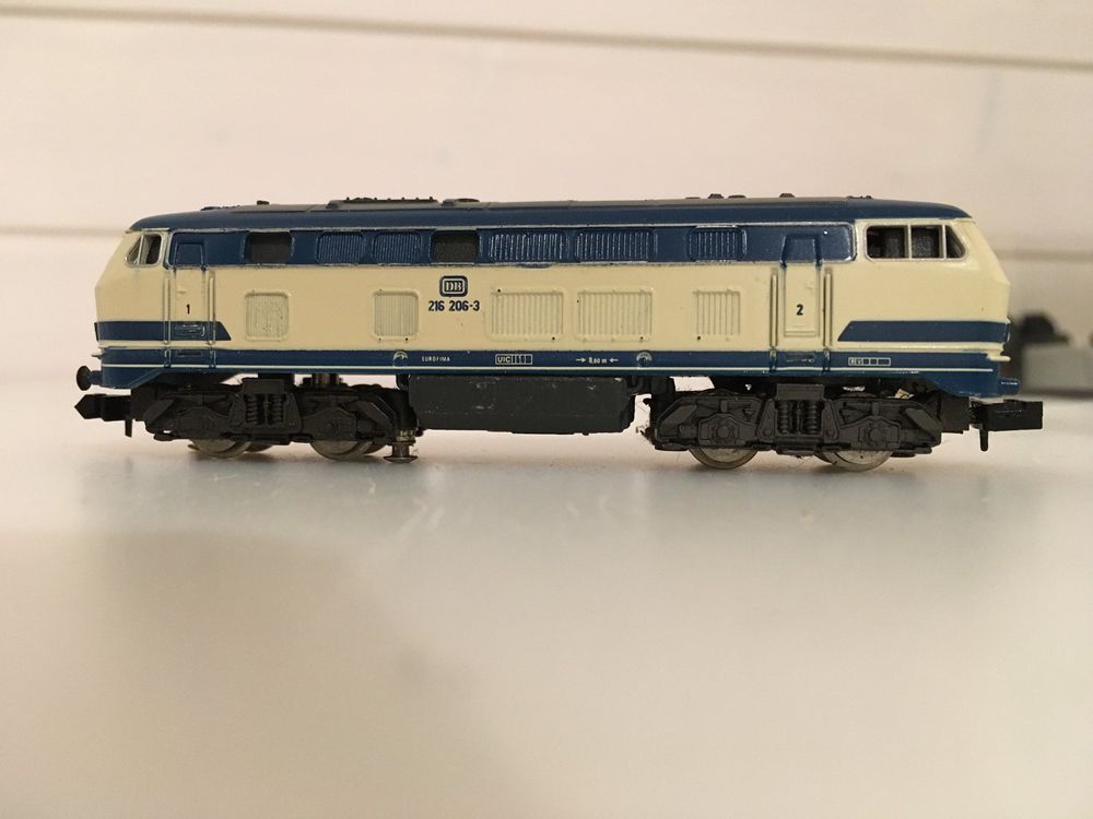 Rivarossi original Diesellokomotive DB BR216 206-3 Epoche IV | Kaufen auf Ricardo
