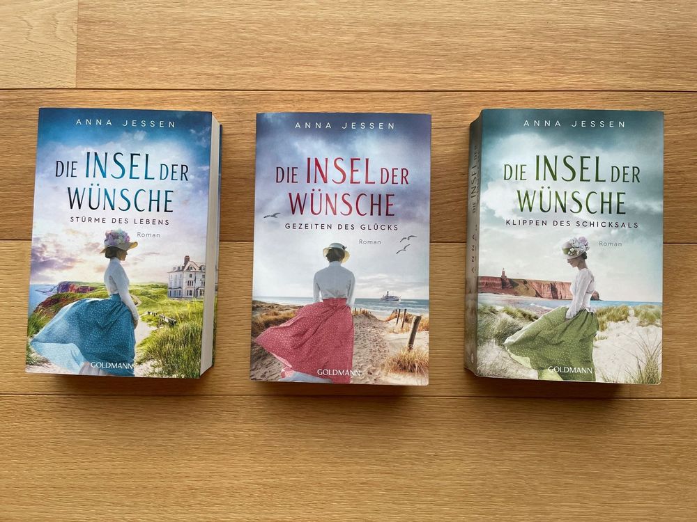 Bücher, Die Insel der Wünsche; 3teilige Serie v. Anna Jessen (Gebraucht ...