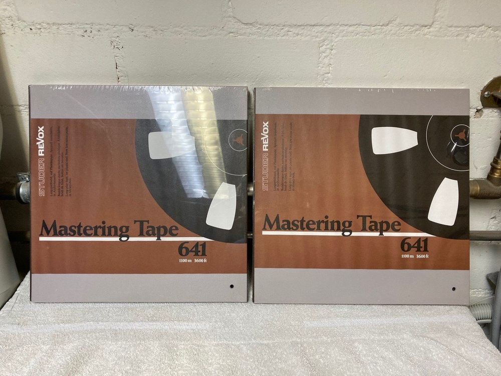 2 Revox Studer Mastering Tape 641 | Kaufen auf Ricardo
