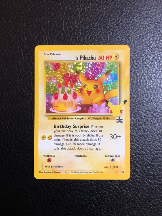 Celebrations Pikachu 25th anniversary Ab 1 (Gebraucht) in Paradiso für ...
