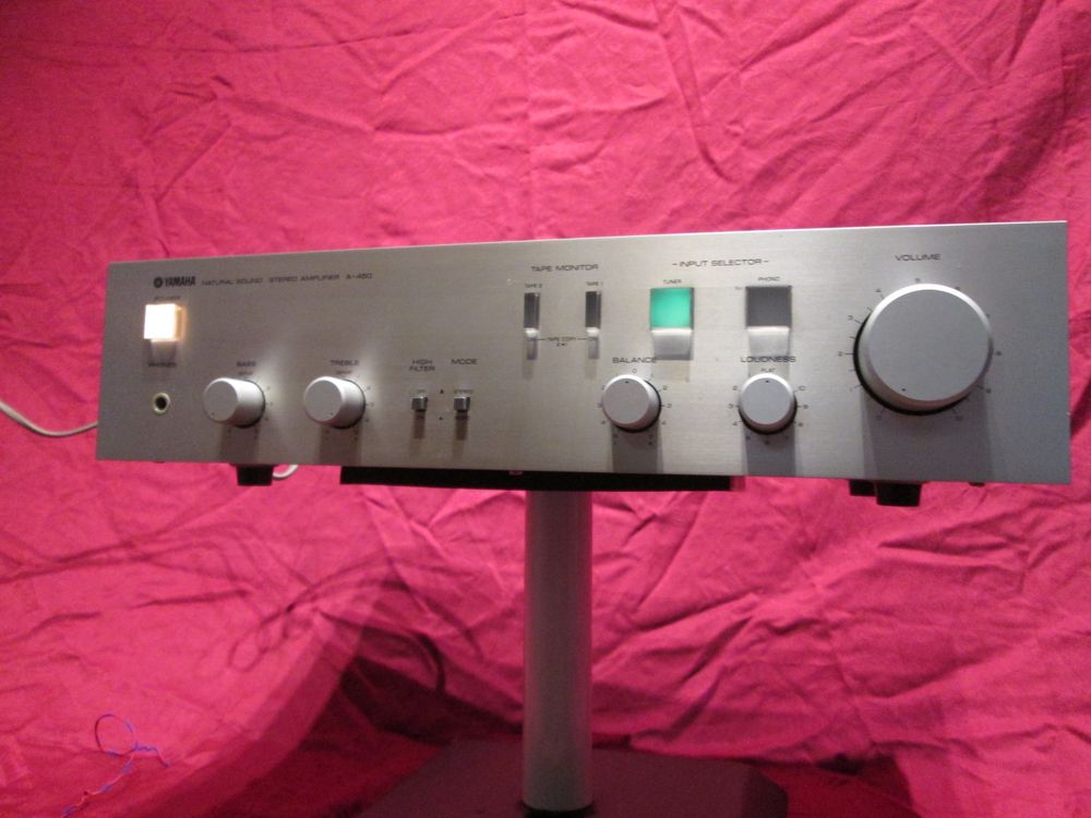 Yamaha A-450 Stereo Amplifier Vollverstärker HiFi Klassiker | Kaufen ...