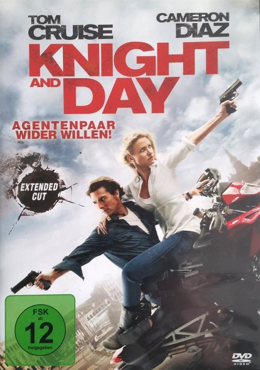 🎞️DVD - Knight and Day - Tom Cruise u Cameron Diaz (Gebraucht) in ...