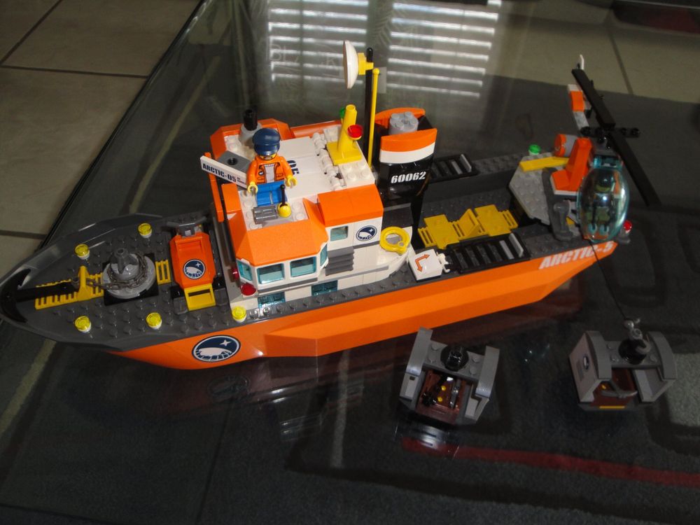 Lego City 60062 Artic nur Eisbrecher komplet (Gebraucht) in ...