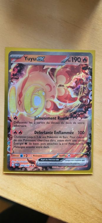 Carte Pokémon Yuyu EX 040/193 Écarlate et Violet EV02 | Kaufen auf Ricardo