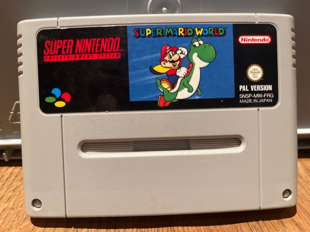 Super Nintendo Super Mario World (Gebraucht) in Gempen für CHF 9 – mit ...