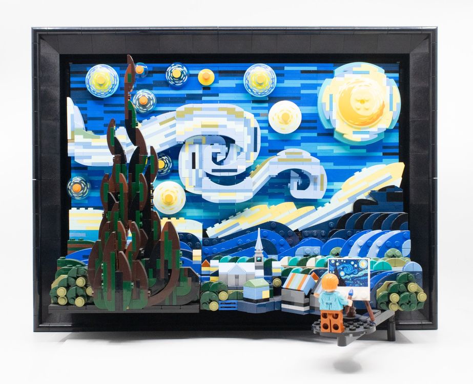 LEGO Set 21333 / Vincent van Gogh – Sternennacht / MoMA (D'occasion) à ...