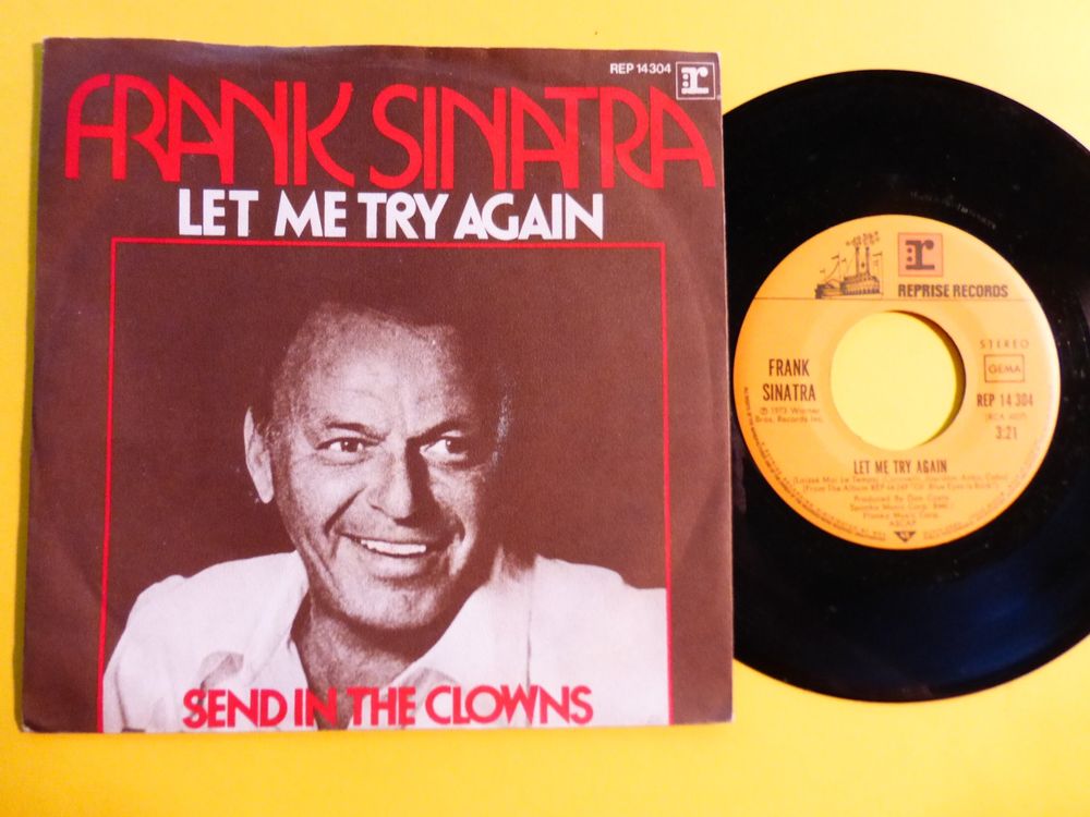 Frank Sinatra – Send In The Clowns / Let Me Try Again (Gebraucht) in ...