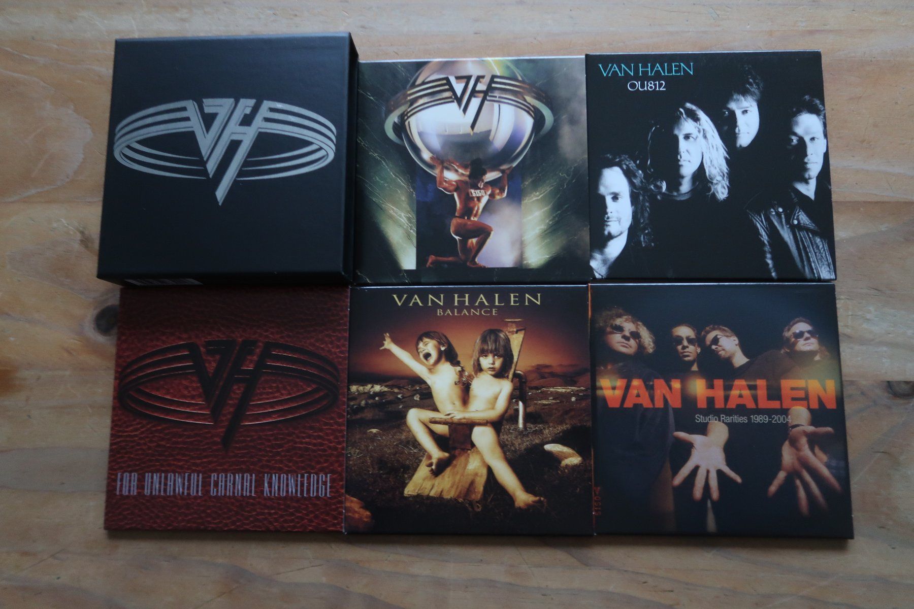 VAN HALEN - THE COLLECTION 1986-1996 - 5x CD BOX SAMMY HAGAR (Gebraucht ...