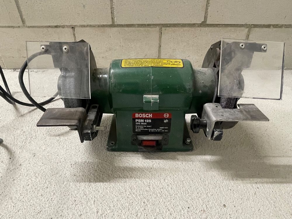 Doppelschleifer BOSCH PSM 125 300 Watt (Los 21) 8493 Saland (Defekt) in ...