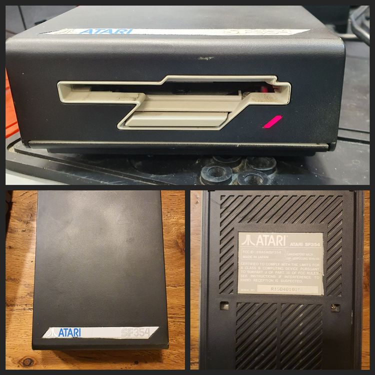 Atari 520ST mit Diskettenlaufwerk von 1985 (Defekt) in für CHF 84 – mit ...