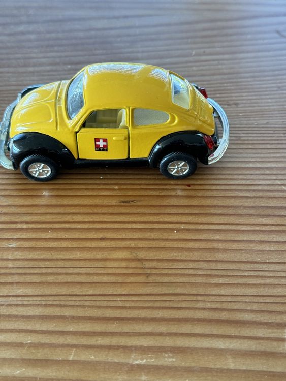 VW Käfer PTT Modellauto Gelb/Schwarz, Sammlerstück, Top Zust (Gebraucht ...