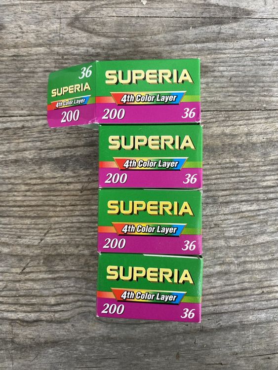 FUJIFILM ,FUJICOLOR SUPERIA 200, 4th Color Layer | Kaufen auf Ricardo