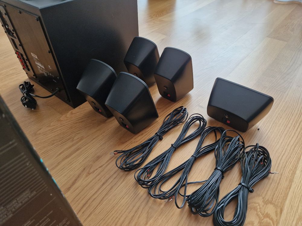 Logitech z906 - 5.1 Surround Sound System/ Home Cinema (Gebraucht) in Sursee für CHF 99 – mit ...