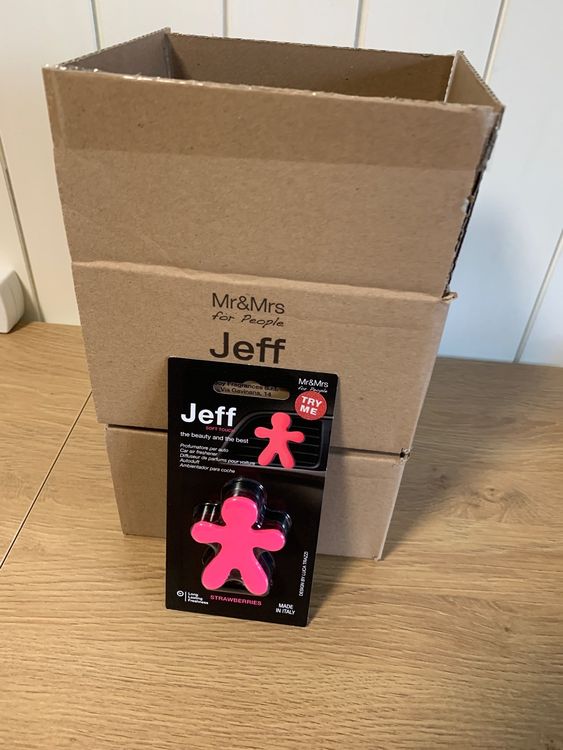16x Neu Auto Duft Lufterfrischer Mr&Mrs Jeff Strawberries | Kaufen auf Ricardo