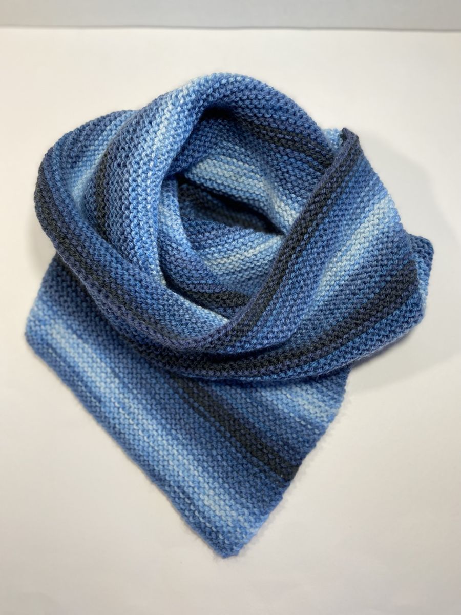 Gestrickter Schlauchschal, Loop, Gurgeliwärmer. 💙 (Neu und ...