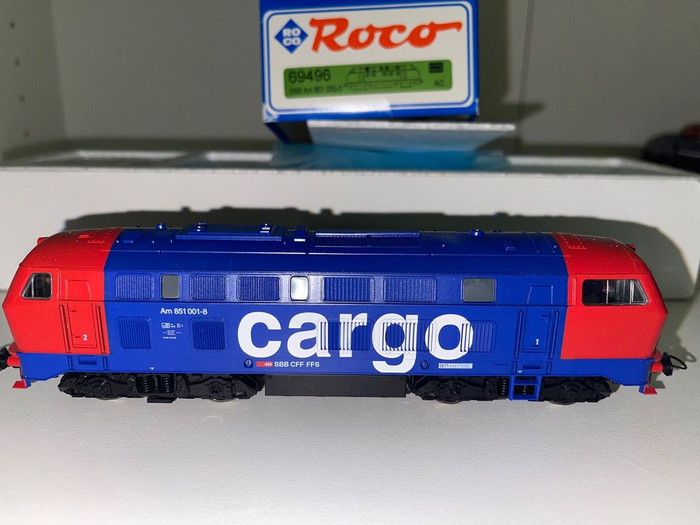 ROCO 69496 SBB Cargo Lokomotive Neu! (Nuovo e nell'imballaggio ...