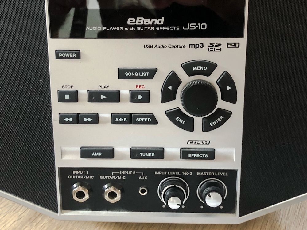 Boss JS-10 eBand Gitarrentrainer & Boss FS-6 Foot Switch (Neu (gemäss ...