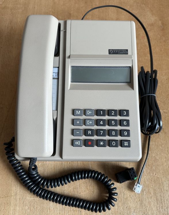 Komfort-Telefonapparat Lugano 2 analog occ. (Gebraucht) in Hergiswil NW für CHF 40.5 – mit ...