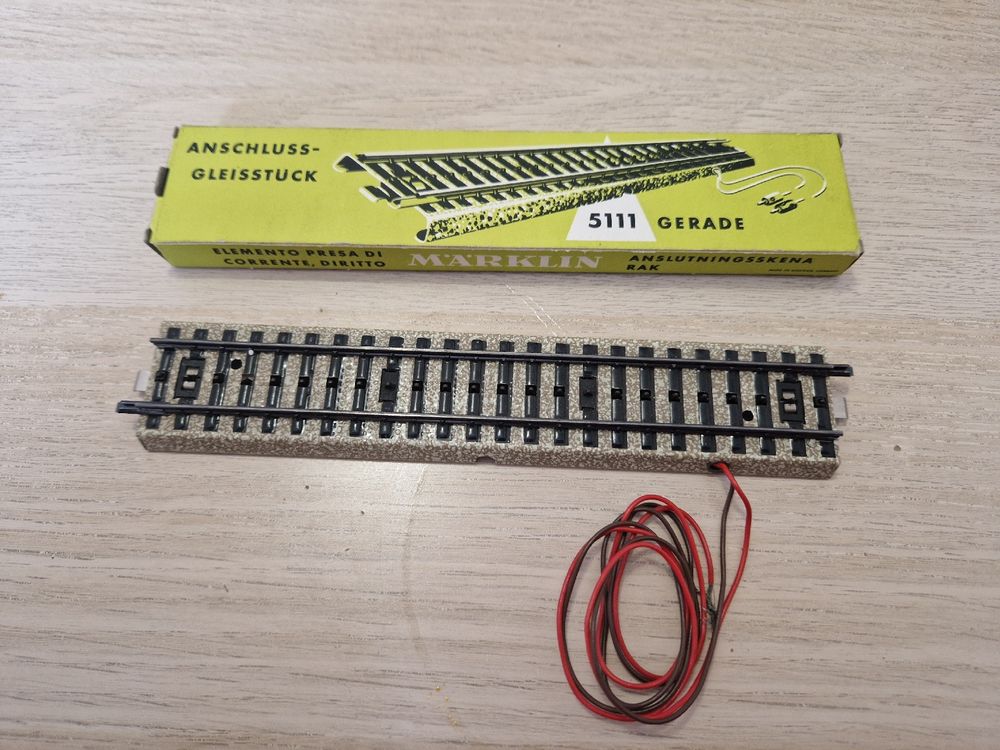 Märklin 5111 Anschlußgleis M H0 | Kaufen auf Ricardo