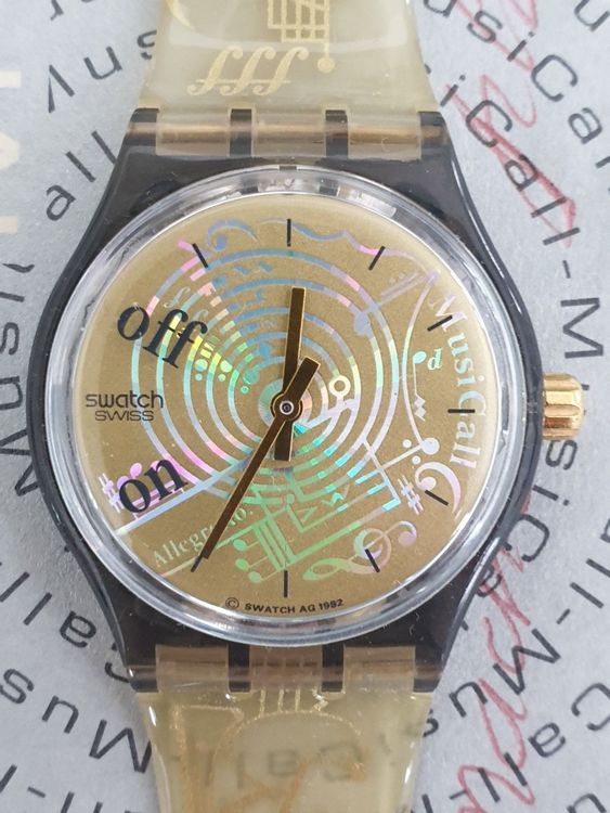 SWATCH MUSICALL SLM101 SPARTITO NEU (Neu und originalverpackt) in Lommiswil für CHF 25 – mit ...