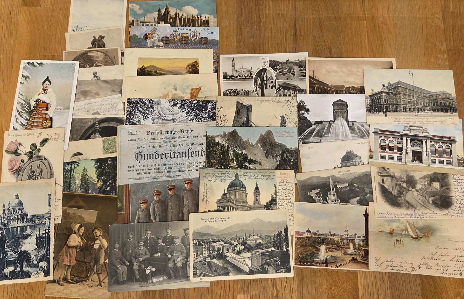 36 Antike/Alte Postkarten mit Briefmarke.. (Gebraucht) in Stans für CHF 5 – mit Lieferung auf ...