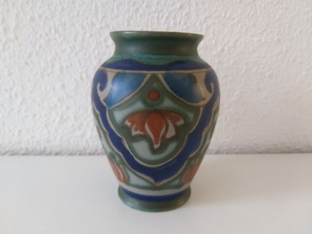 GOUDA ZUID HOLLAND Vase en céramique année 1920 décor Ijssel (Gebraucht) in Cossonay-Ville für ...