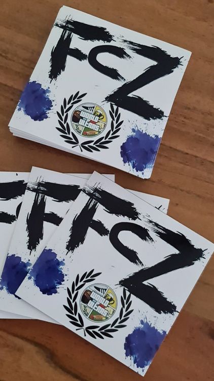 25x FCZ Sticker/aufkleber fc zürich (Neu (gemäss Beschreibung)) in ...