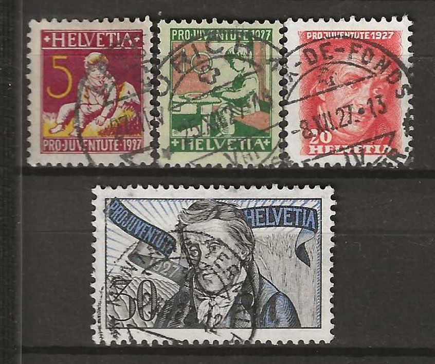 PJ027 - Pro Juventute 1927 vollstempel | Kaufen auf Ricardo