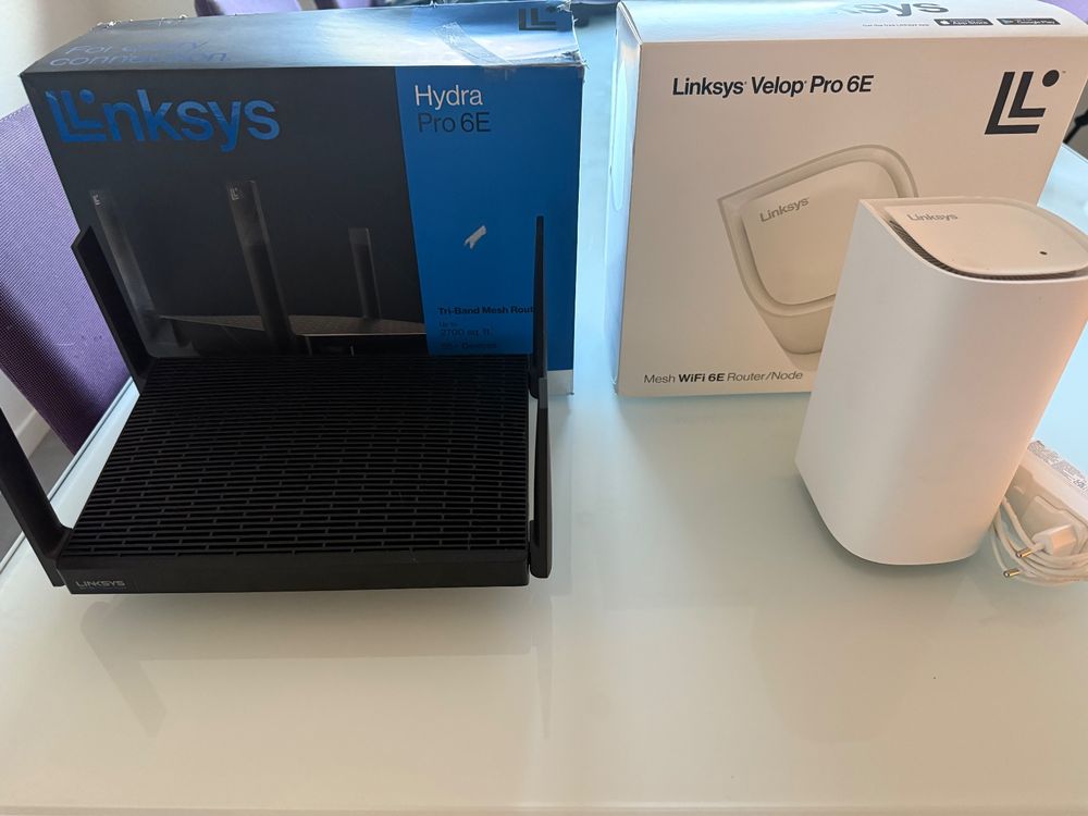 Linksys Hydra Pro 6E + Velop Pro 6E Satelit | Acheter sur Ricardo