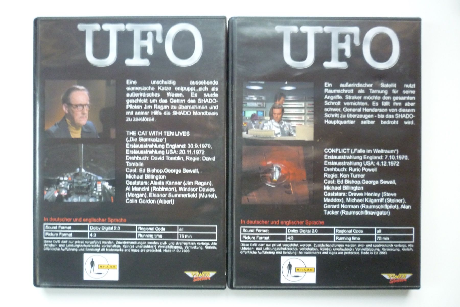 6 UFO Filme - Englischer Science-Fiction Klassiker 70er (Gebraucht) in ...