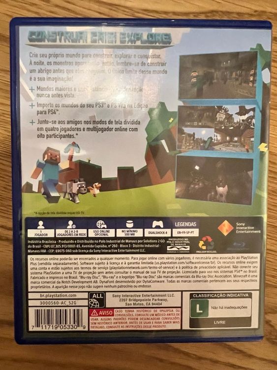 Minecraft 4 edition PS4 game! | Kaufen auf Ricardo