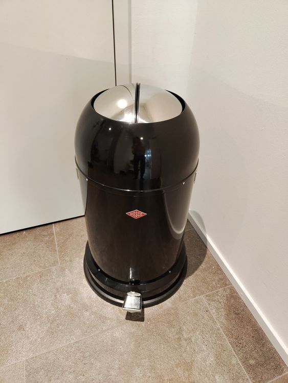 Wesco Mülleimer Kickmaster Classic Line Soft 33 l schwarz | Kaufen auf ...