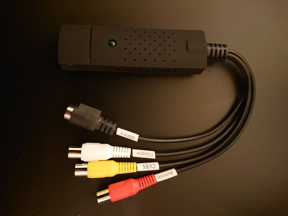 NEU - USB Video Capture Card AV Aufnahme VHS DV DVD Adapter (Neu und ...