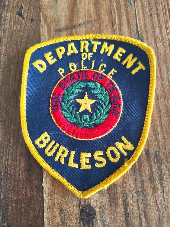 Police Patch Burleson Texas (Neu (gemäss Beschreibung)) in Weinfelden ...