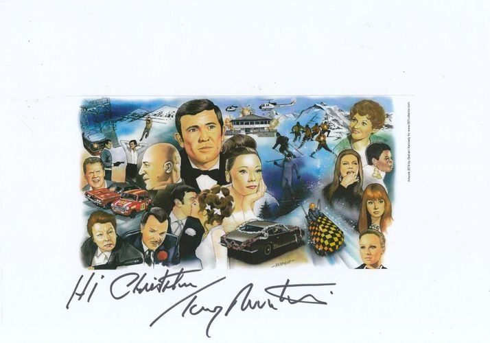 Terence Mountain ( JAMES Bond) , orig. sign. Grossfoto (Gebraucht) in ...