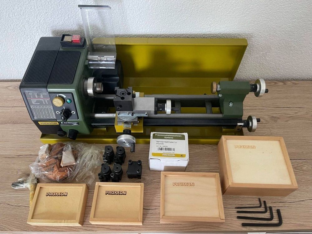 Proxxon tour PD 250 + accessoires (Gebraucht) in Delémont für CHF 1405 – mit Lieferung auf ...