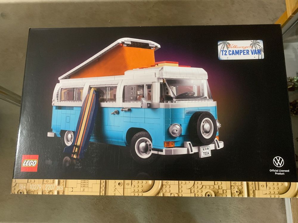 Lego 10279, VW T2 Camper, Van, Neu + OVP, Siegel Top ab 1.00 (Neu und ...