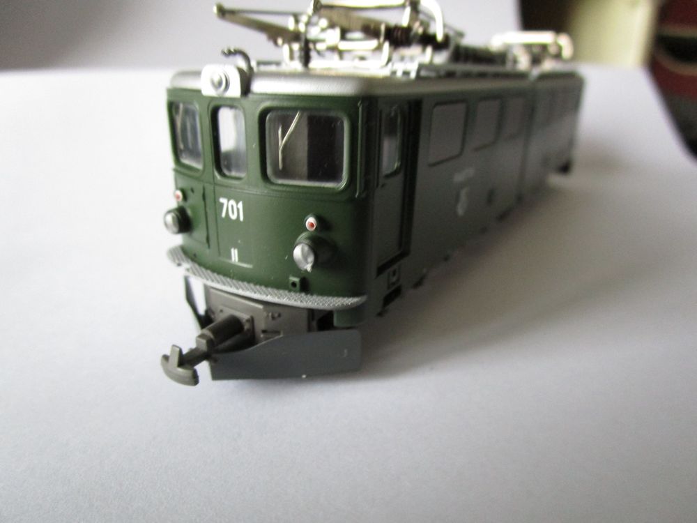 Bemo loco 1254 / 1 RhB 6/6 Raetia 701 neuf avec OVP (Neu und ...