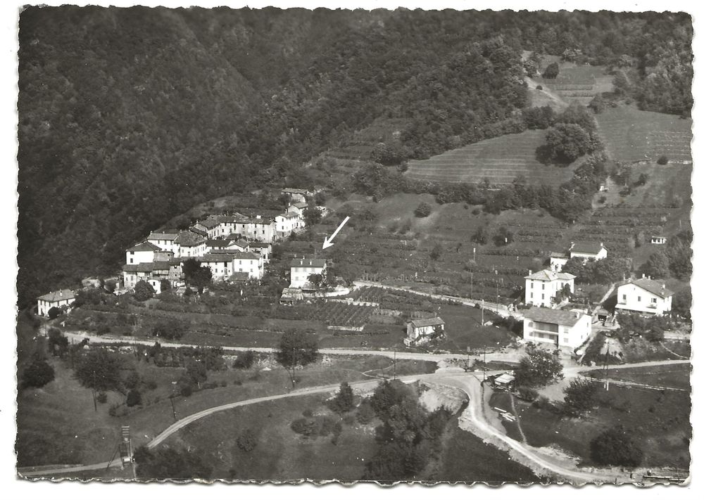 Pugerna bei Lugano (TI) Dorfpartie Ristorante Grütli - 1965 (Gebraucht ...