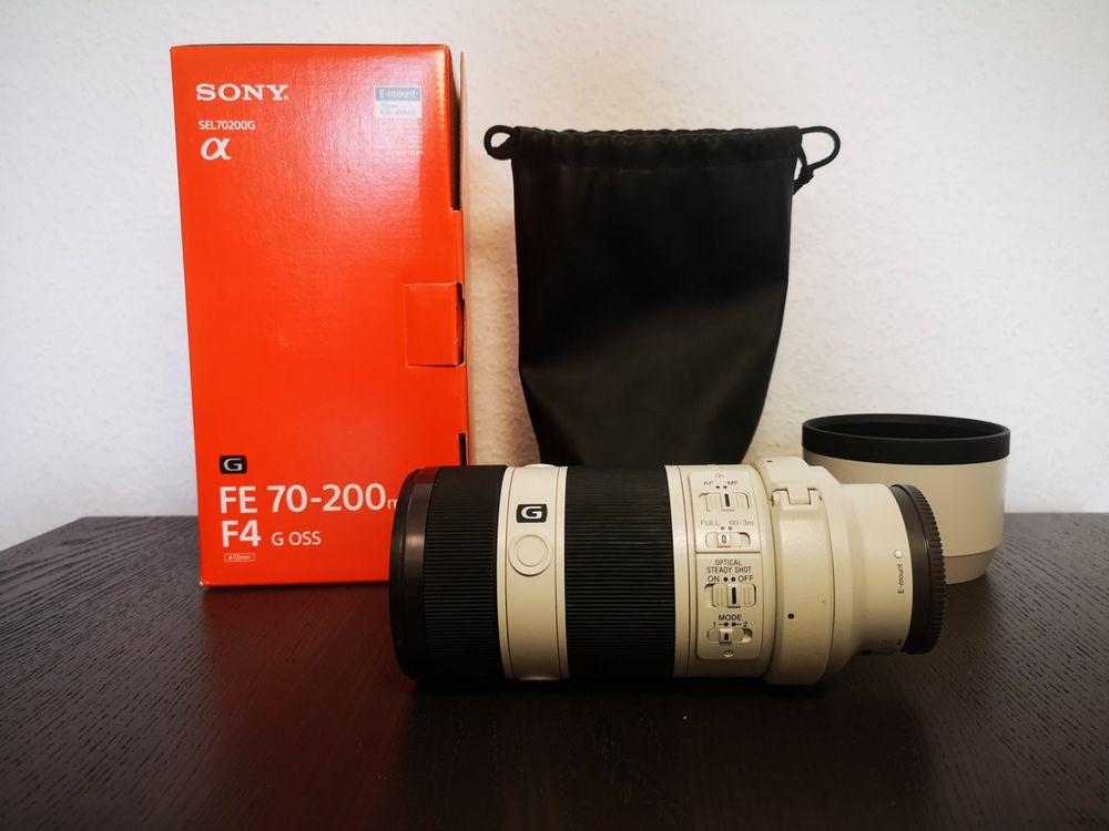 Sony 70-200 mm FE F4 G OSS - 35 mm FullFrame | Kaufen auf Ricardo