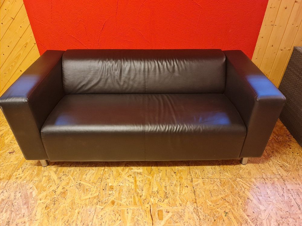 IKEA Sofa "KLIPPAN 2er-Sofa, Bomstad schwarz" | Kaufen auf Ricardo