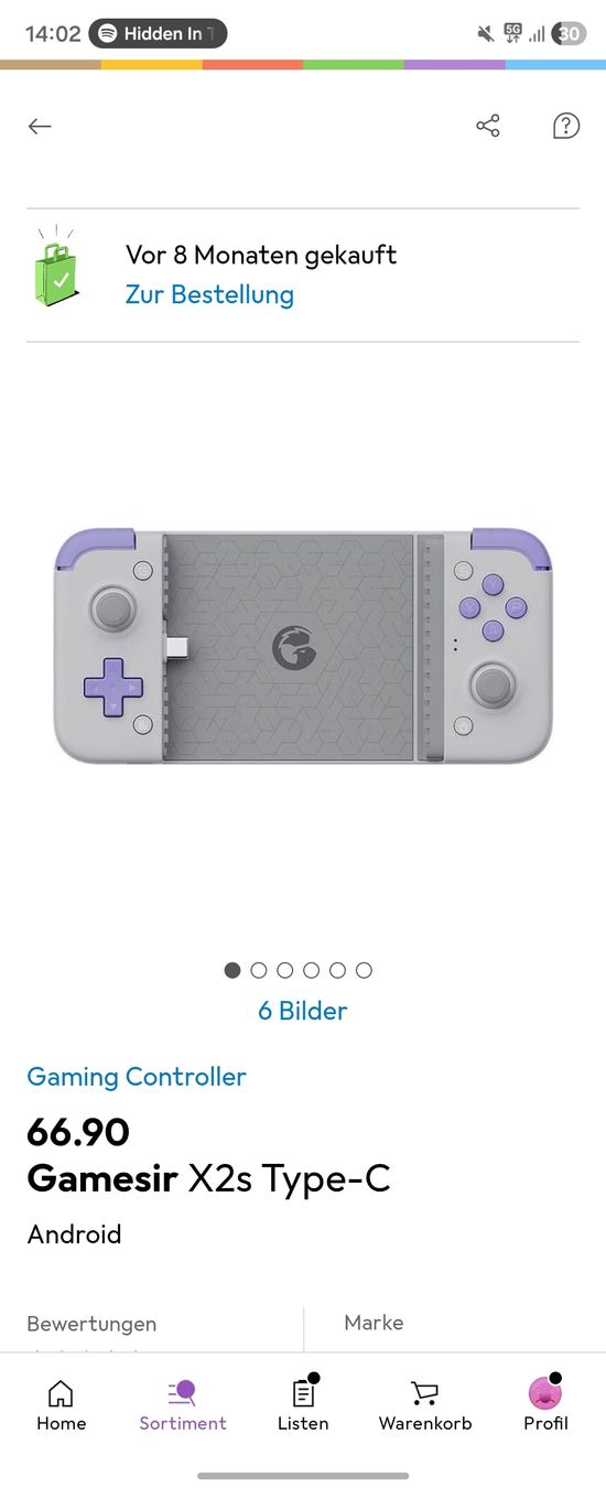 Gamesir X2s Type-C Mobile Gaming Controller - Wie neu! (Neu (gemäss ...