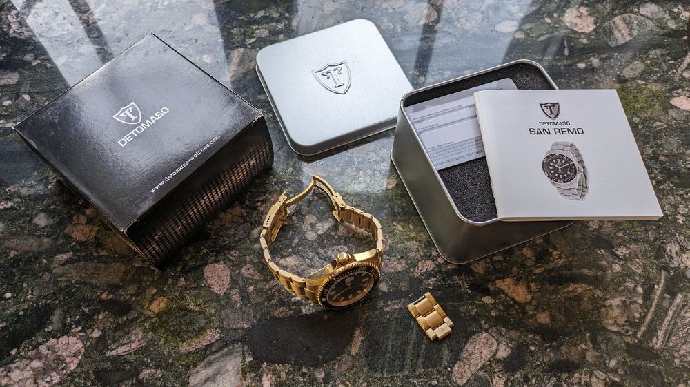 Uhr DeTomaso San Remo Gold Automatik (Gebraucht) in Schüpfen für CHF 49 ...