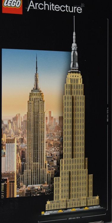 LEGO Architecture 21046 - Empire State Building New York (Neu und ...