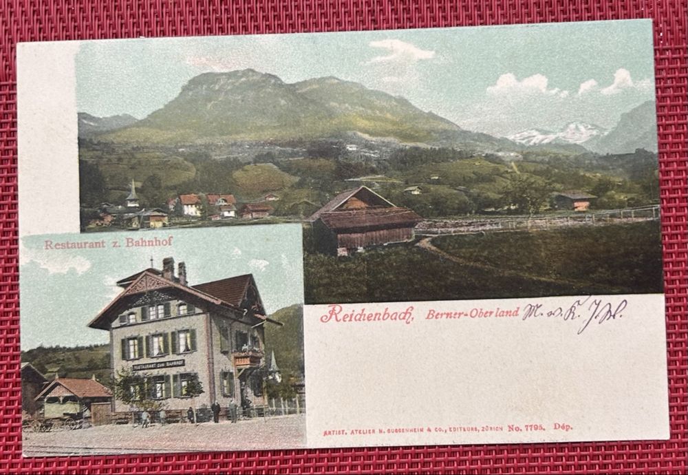 AK Reichenbach Restaurant Bahnhof (Gebraucht) in Horw für CHF 18 – mit Lieferung auf Ricardo kaufen