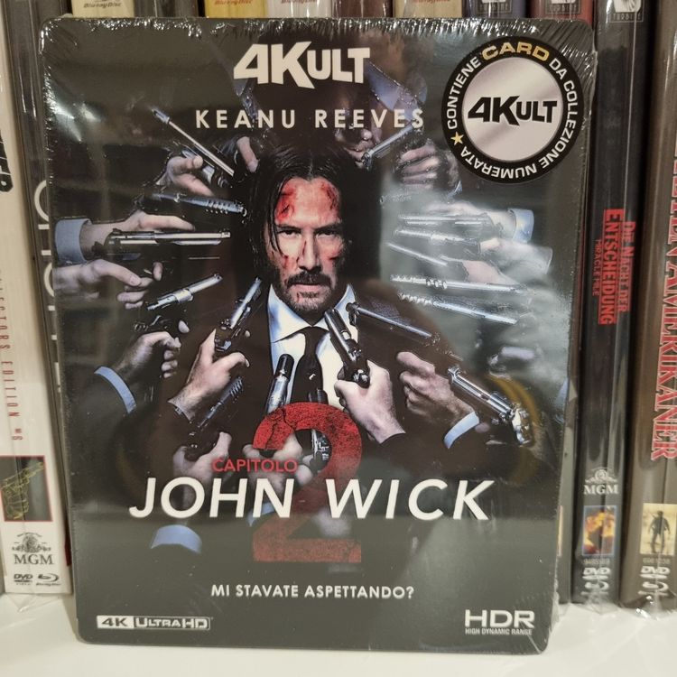 John Wick 2 4Kult Ultra-HD+ Blu-ray HD - kein deutscher Ton | Kaufen auf Ricardo