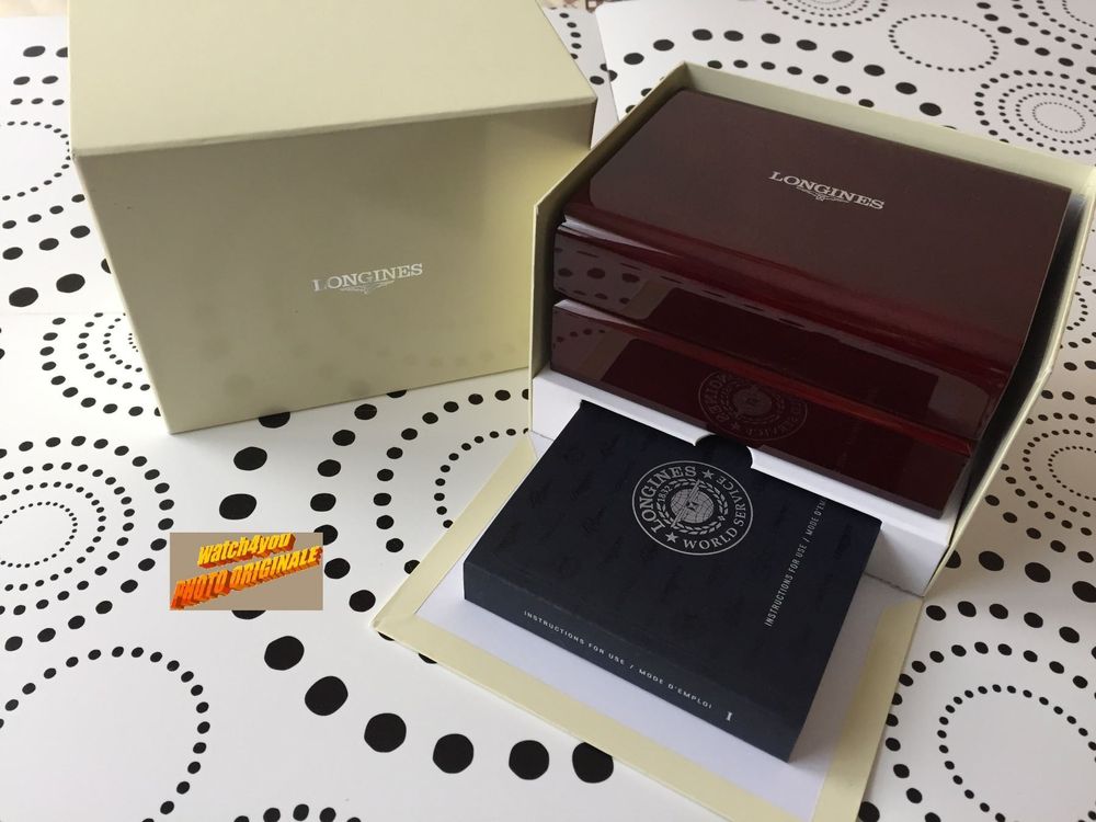 LONGINES - BOX ECRIN / SCHACHTEL CASE !! (D'occasion) à pour CHF 75 ...