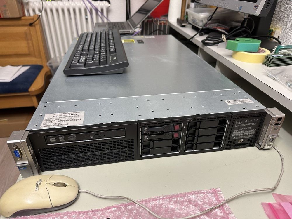 HP Proliant Server DL380p G8 2x 2.4GHz E5-2665 | Kaufen auf Ricardo